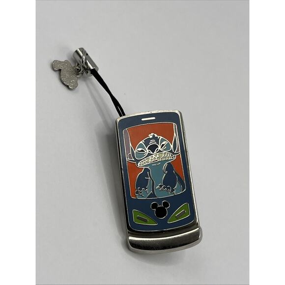 Disney | Other | Disney Marquee Telephone Pin Stitch Rotary Slide Phone ...